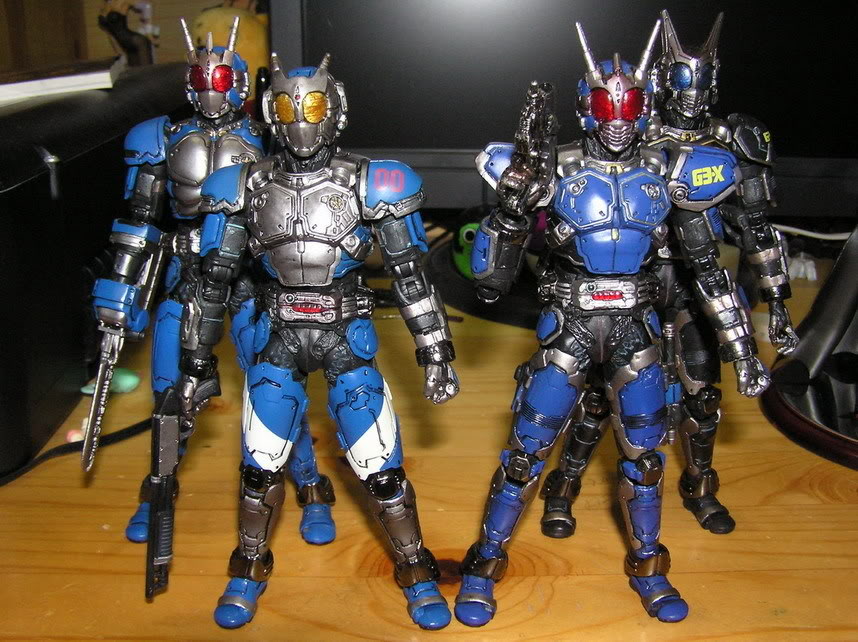 Kamen Rider World: Custom G3 Mild simple resculpt and repaint