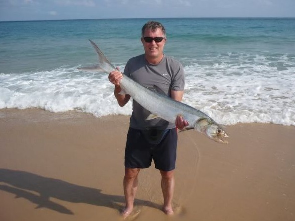 born to fly fish: Giant Ladyfish
