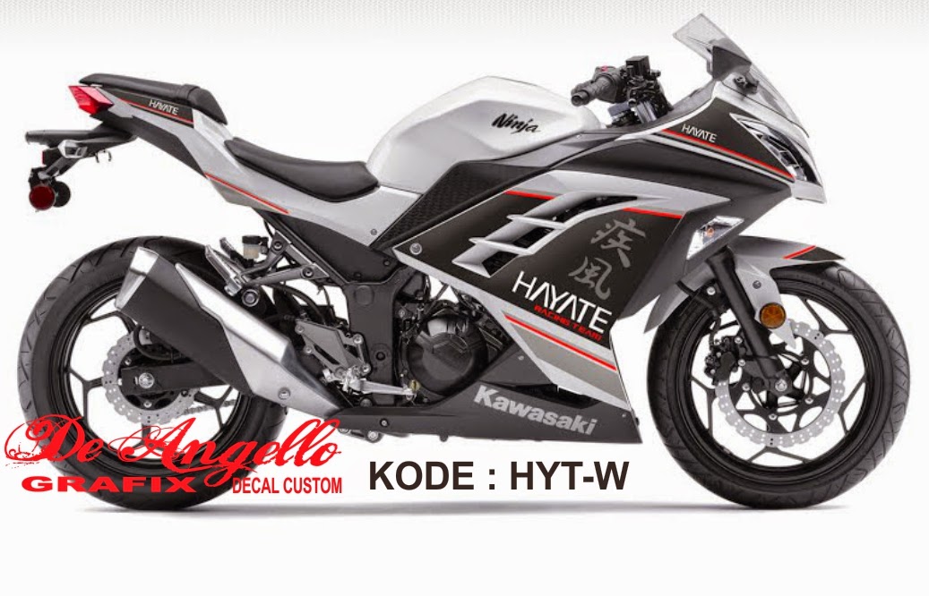 decals custom: DECAL NINJA 250 FI HAYATE