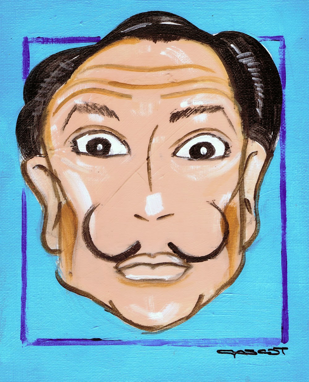 The Gascot Method: Art Faces: Dali