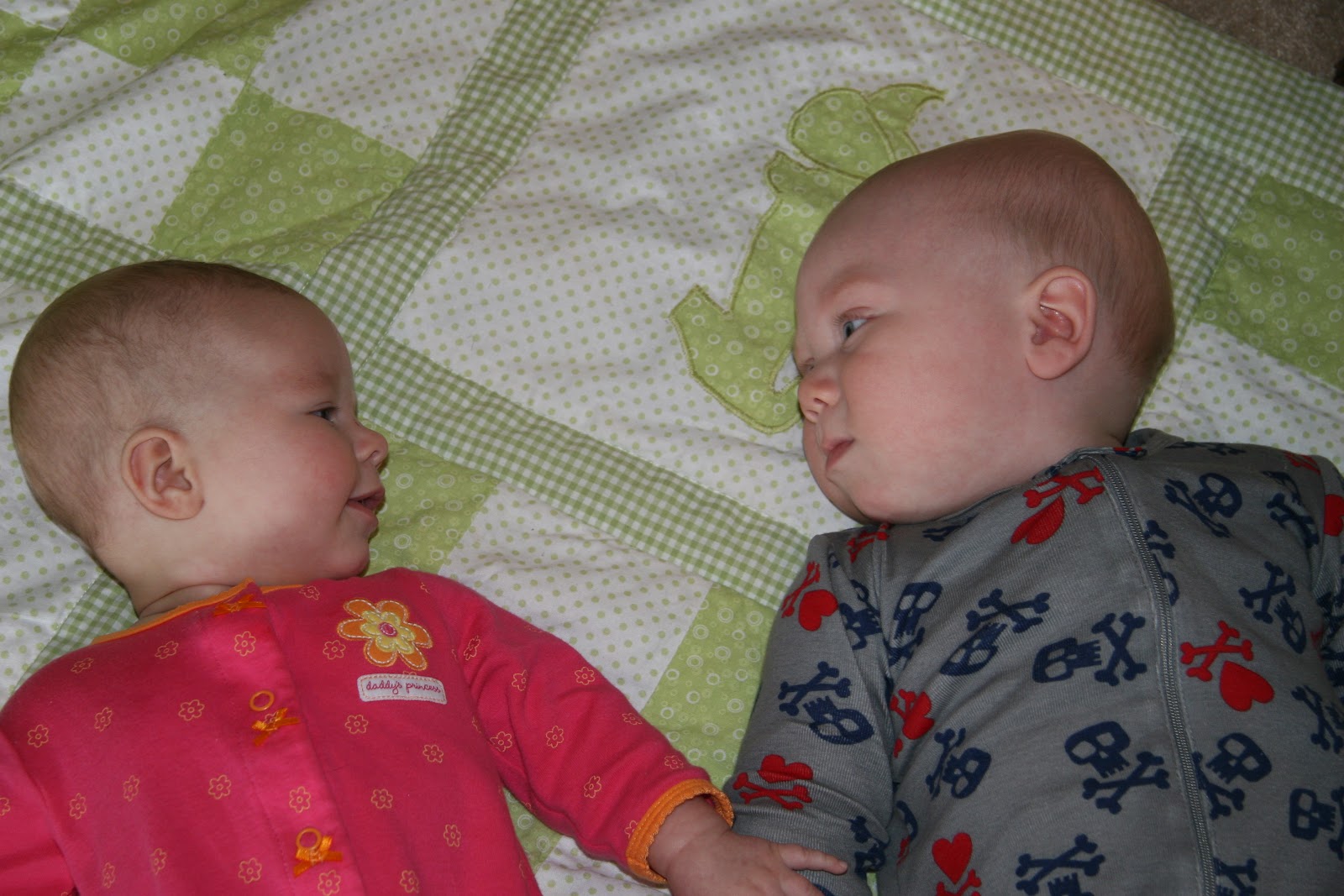 The Hall's: Dylan turns 3 months old & Marshall Sip and See!