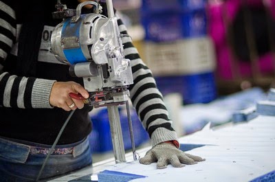 Process Flow Chart of Cutting Section - Textile Flowchart