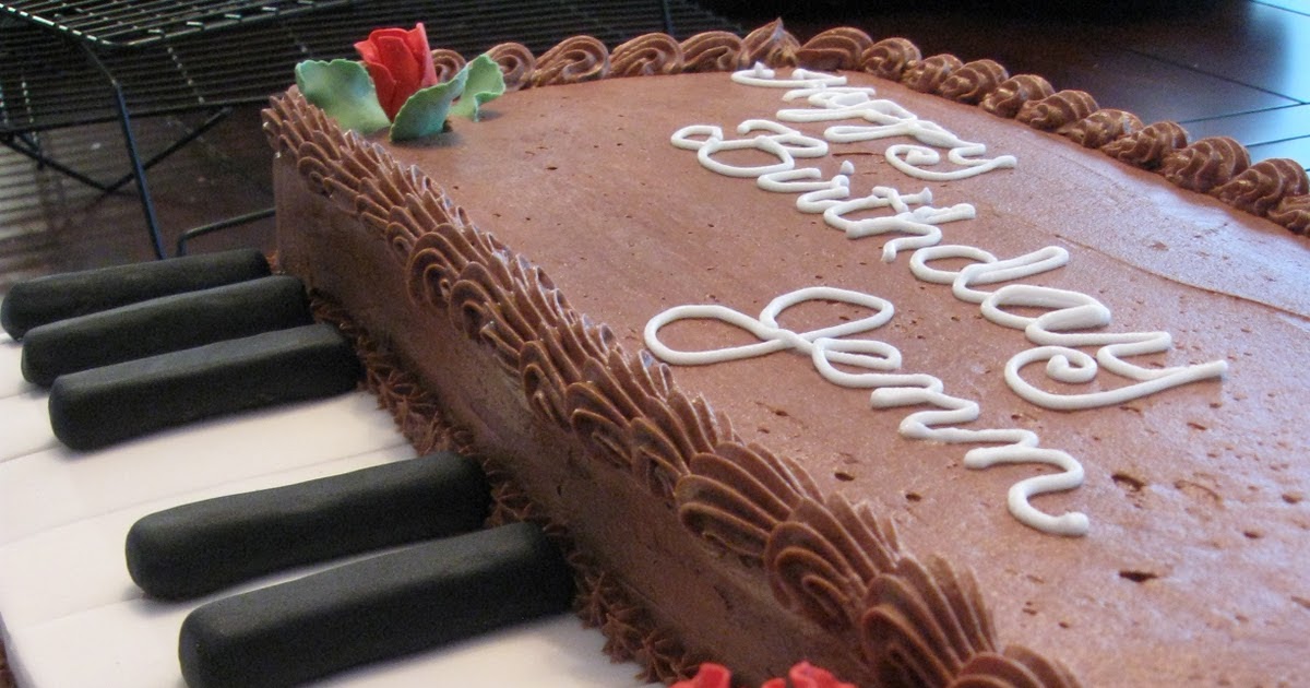 Baking Journey: Making a Piano Keyboard Cake