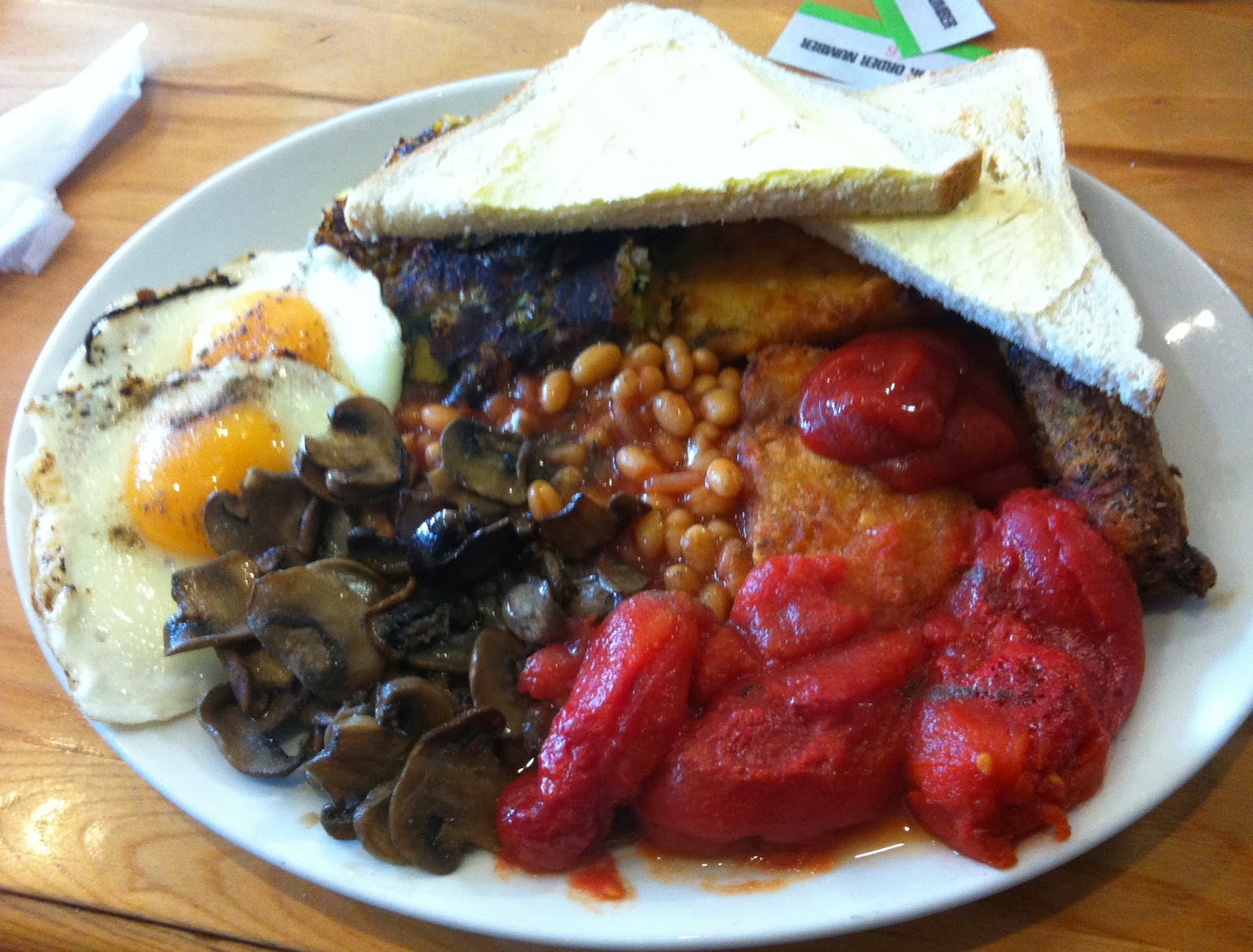 The Fry up Inspector: Vegetarian and vegan breakfasts in Norwich