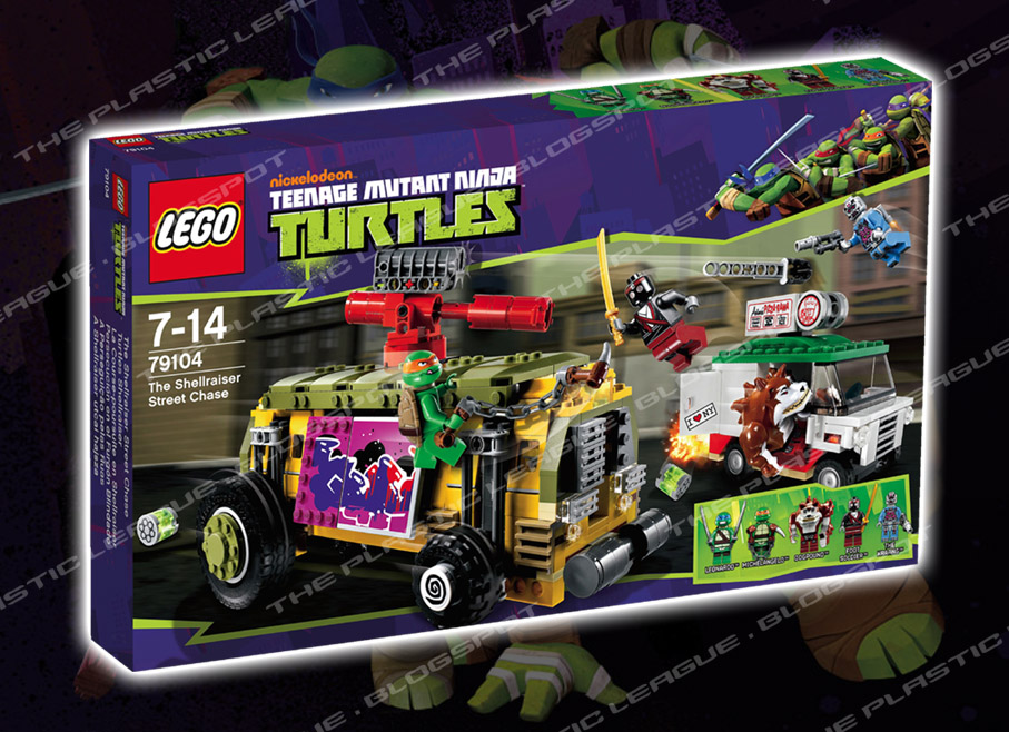 The Plastic League: Teenage Mutant Ninja Turtles: Nueva línea de LEGO