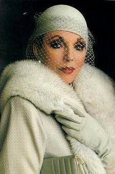 Joan Collins Dynasty Fur