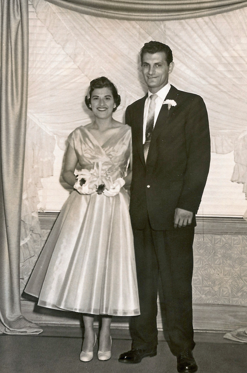 Rooted in Elizabeth: Wedding Bells 1955 : Dixon and Traina