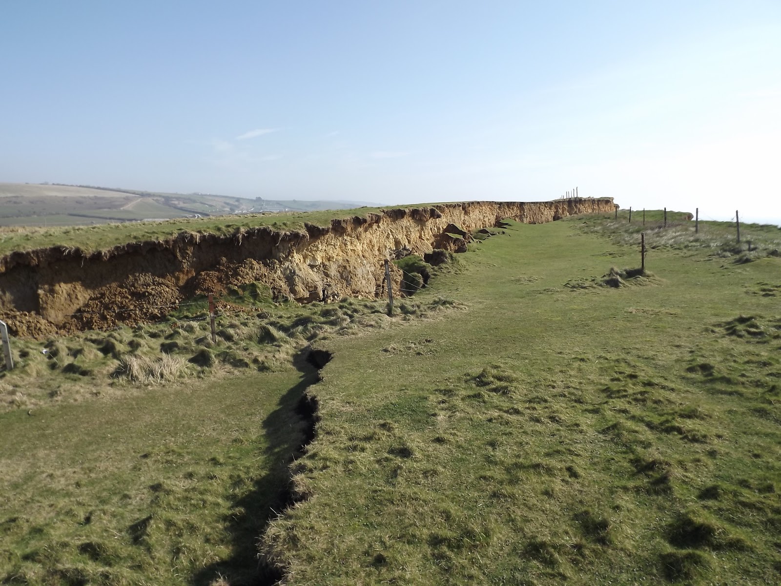 Geology in the West Country: Landslip about to happen?
