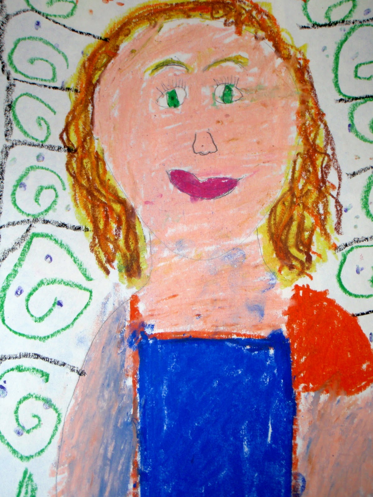 Fayston Elementary Art: Self Portraits by Third and Fourth Graders