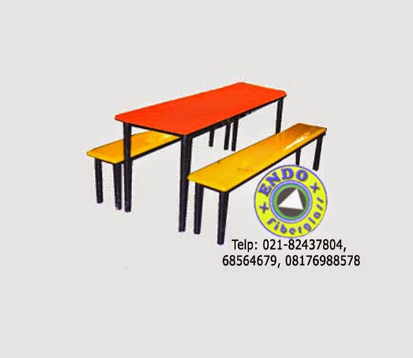 Jual kursi kantin murah dari fiberglass | Meja Kursi Fiberglass