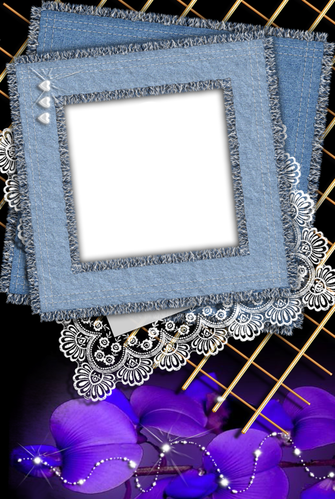 ForgetMeNot: denim frames