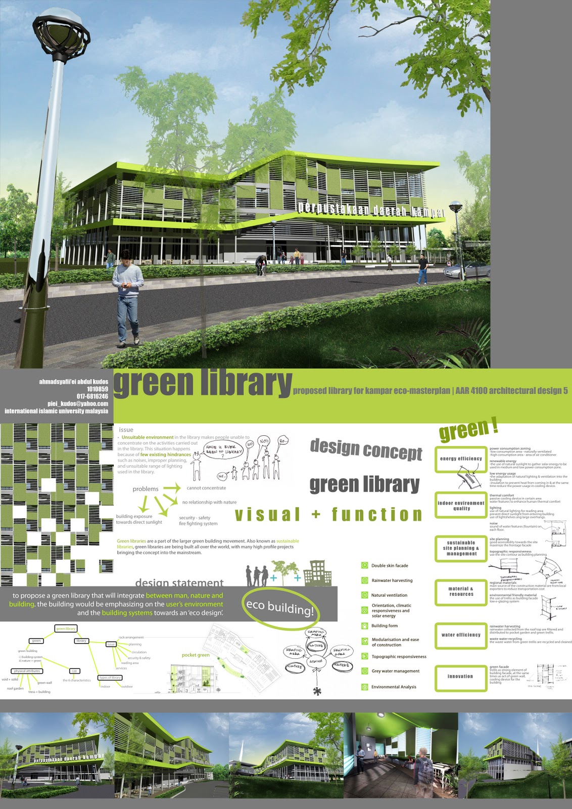 piei's portfolio: Green Library for Kampar Master Plan - 4th Year 1st ...