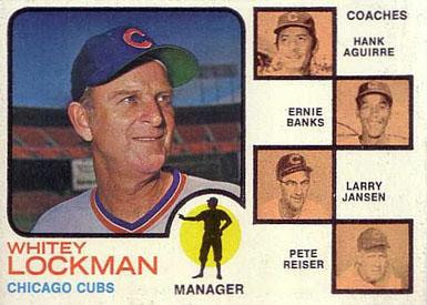 Vintage Cubs Cards: 1973 Topps