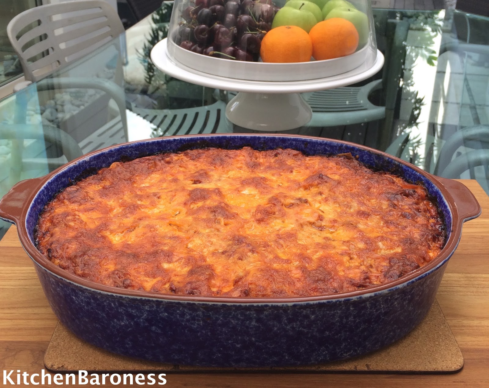 KitchenBaroness: Lasagne Using Homemade Egg Pasta Sheets