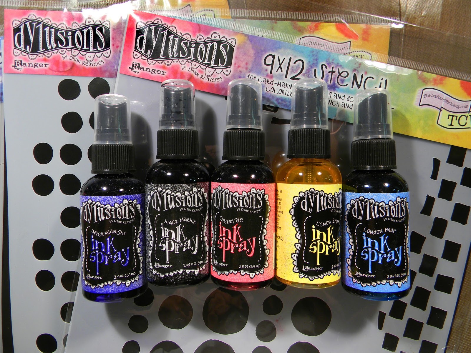 My Thoughts, My Life: "LWD Design Team Showcase: " Dylusions Ink Sprays ...