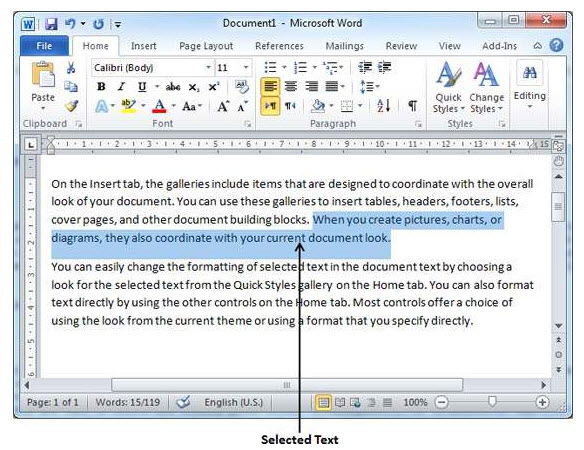 Cara menyalin (Copy), memotong (Cut) dan menempel (paste) di Word 2013