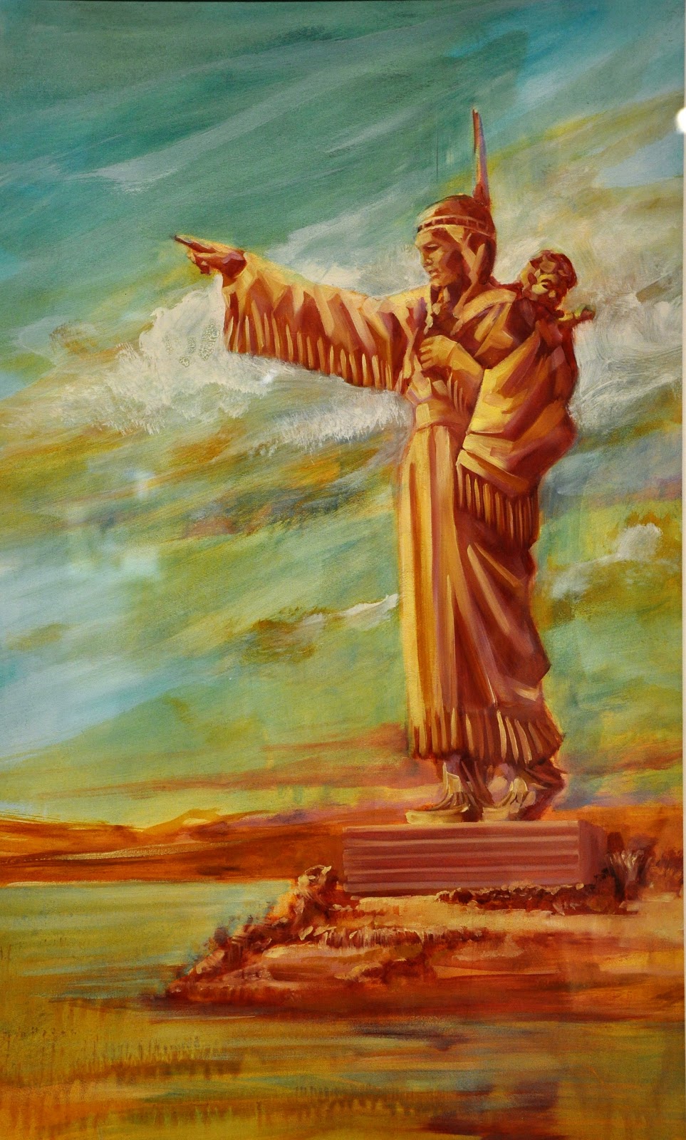 The First Scout: Mystic Warriors Of The High Plains: Sacagawea ...