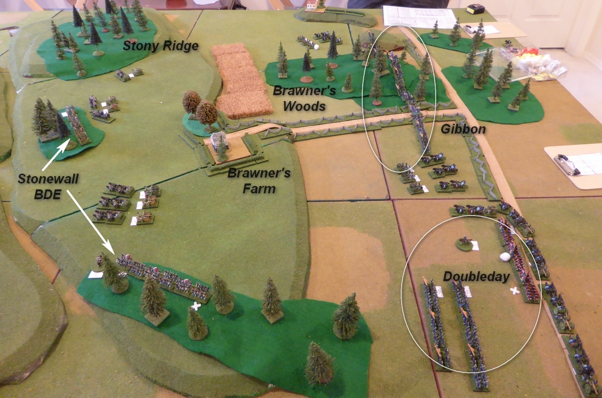 Palouse Wargaming Journal: Action at Brawner's Farm - BatRep