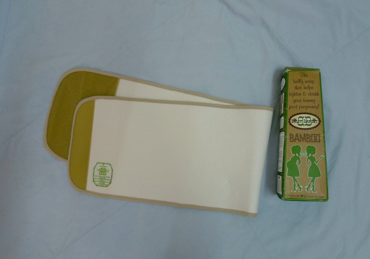 Three Little Birds Closet: Belly Bandit BAMBOO Wrap, Natural, Medium (M ...