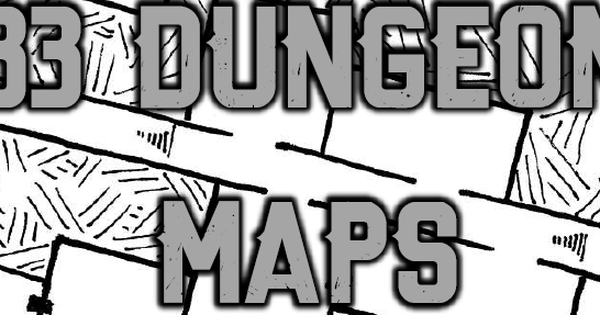 33 mapas de dungeons prontas