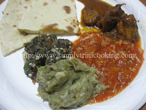 Culture in Food. Trini Breakfast