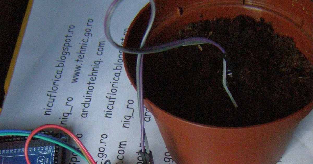 Arduino tehNiq: Soil moisture/humidity control system (part 2)