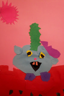 Art With Mr. E: Monster Collage: 1st Grade