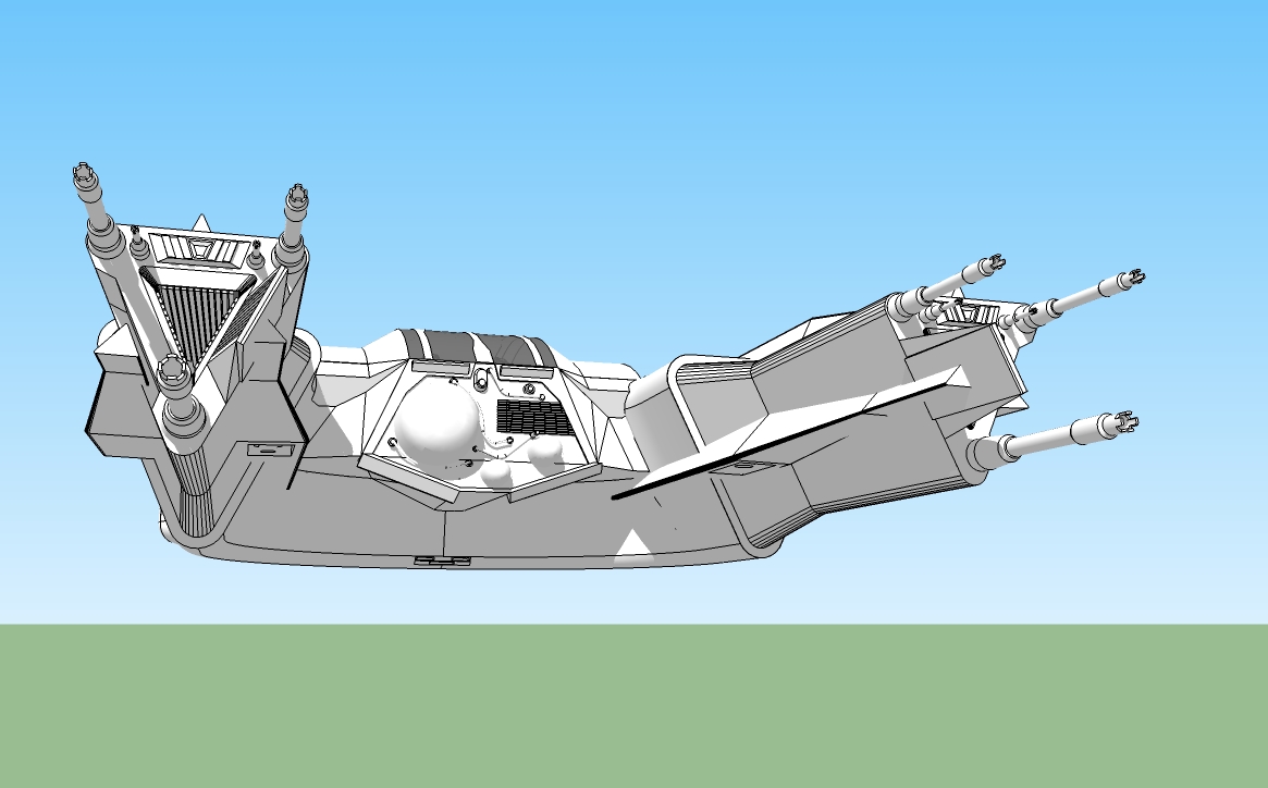 Tales of Colossus: GUNSHIP-SCIFI