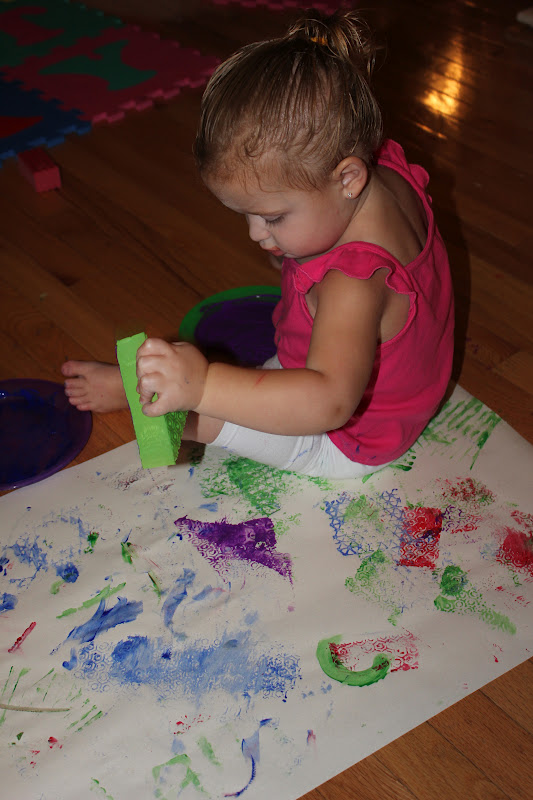 Momma's Fun World: Texture block painting