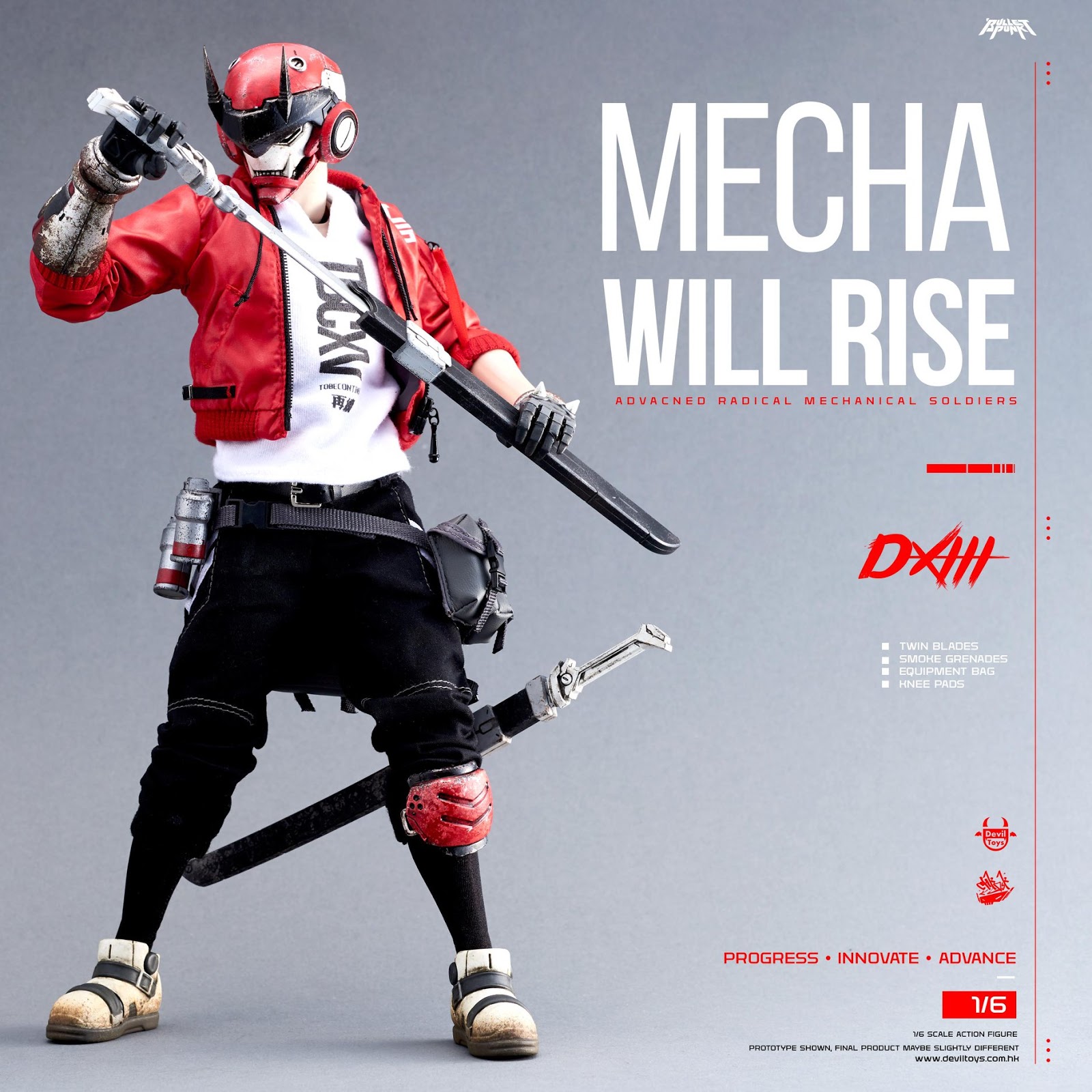 toyhaven: Mecha Will Rise! Devil Toys presents 1/6th scale Carbine and ...