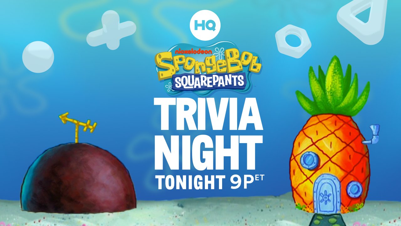 NickALive!: HQ Trivia to Host 'SpongeBob SquarePants' Trivia Night on 12/20