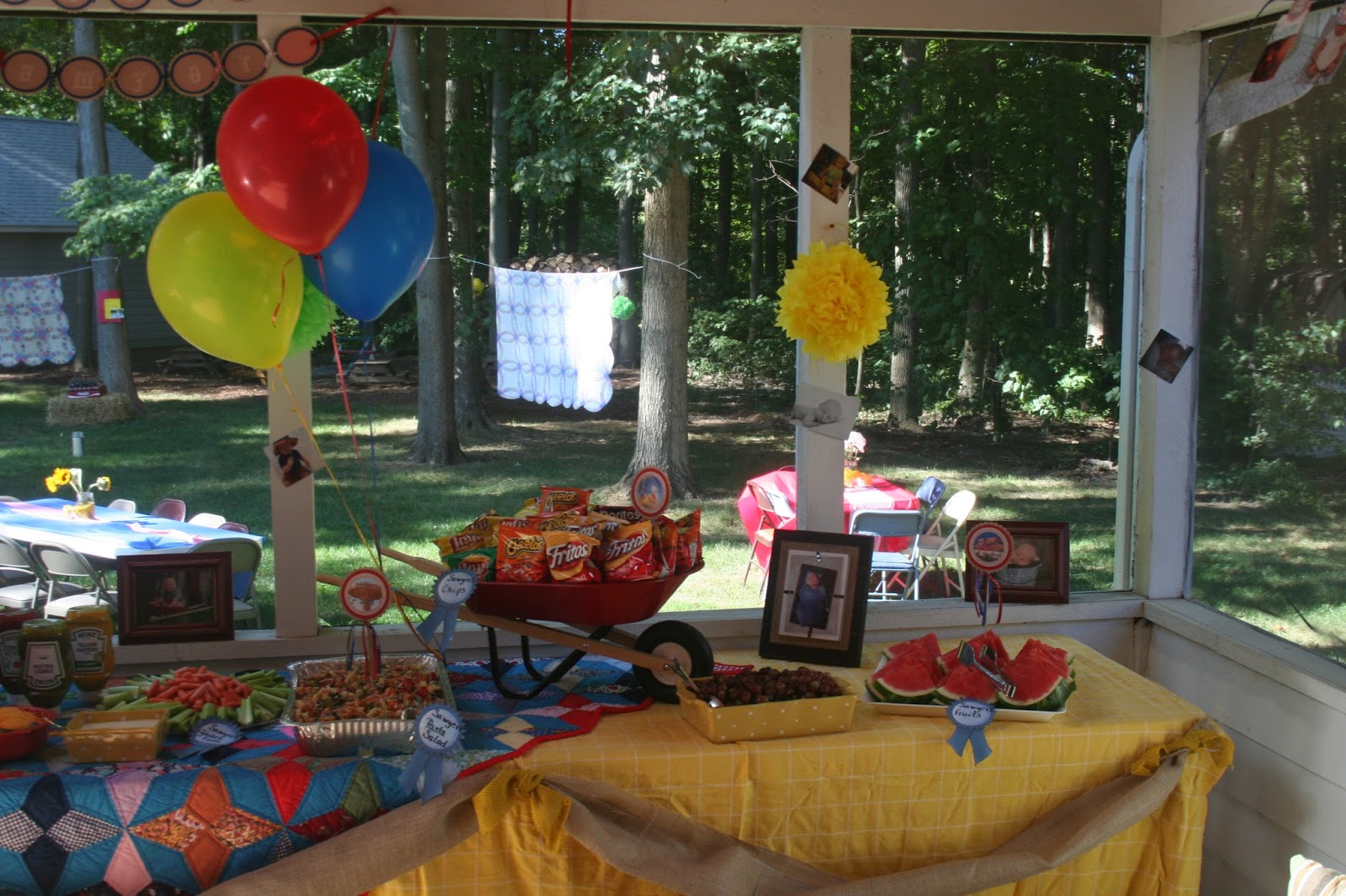 This is the Day!: Sawyer's County Fair Decorations