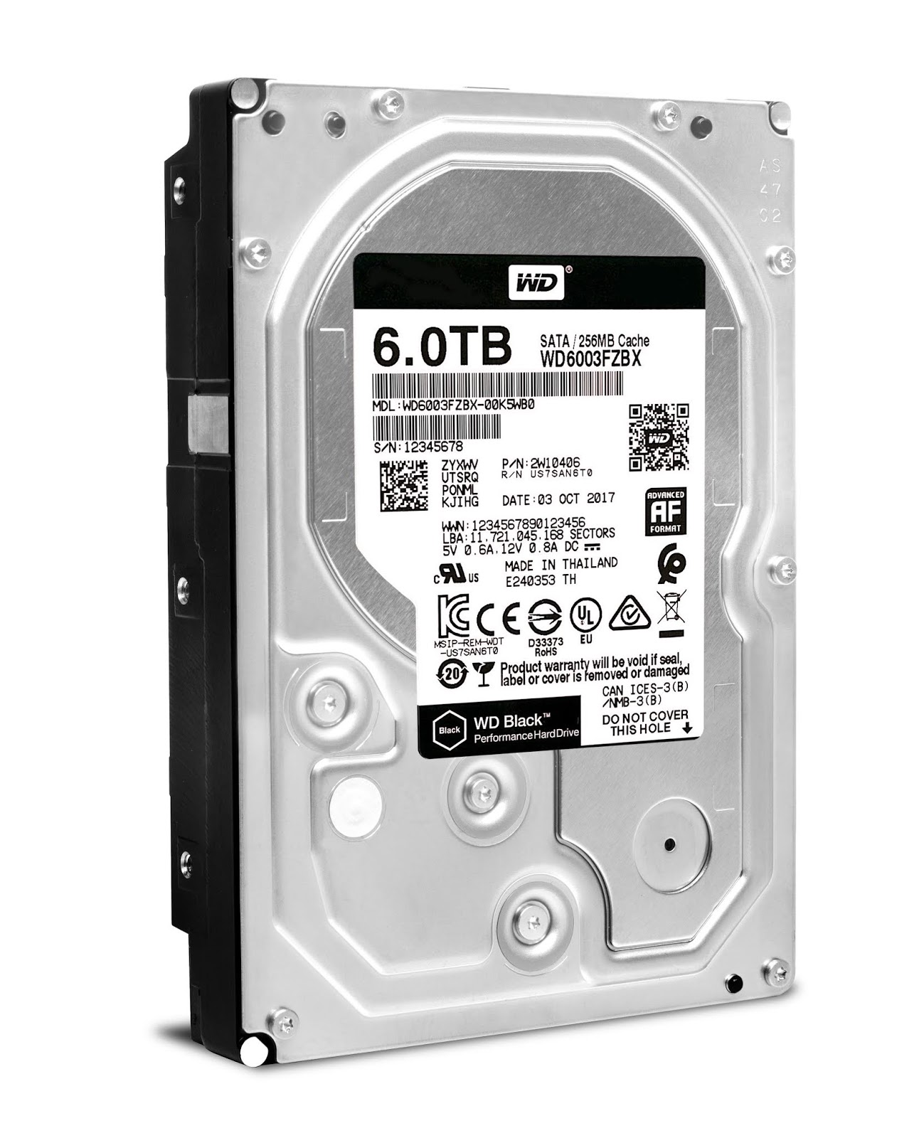 WD hard drive color differences - blue, green, black, red, purple ...