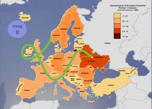 Gigamaster: The Chernobyl Disaster Interactive Map