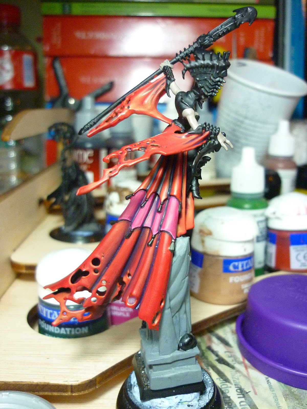 Dreams Stalker Wargaming: [Galería][GW] Conversión de Neferata, Reina ...