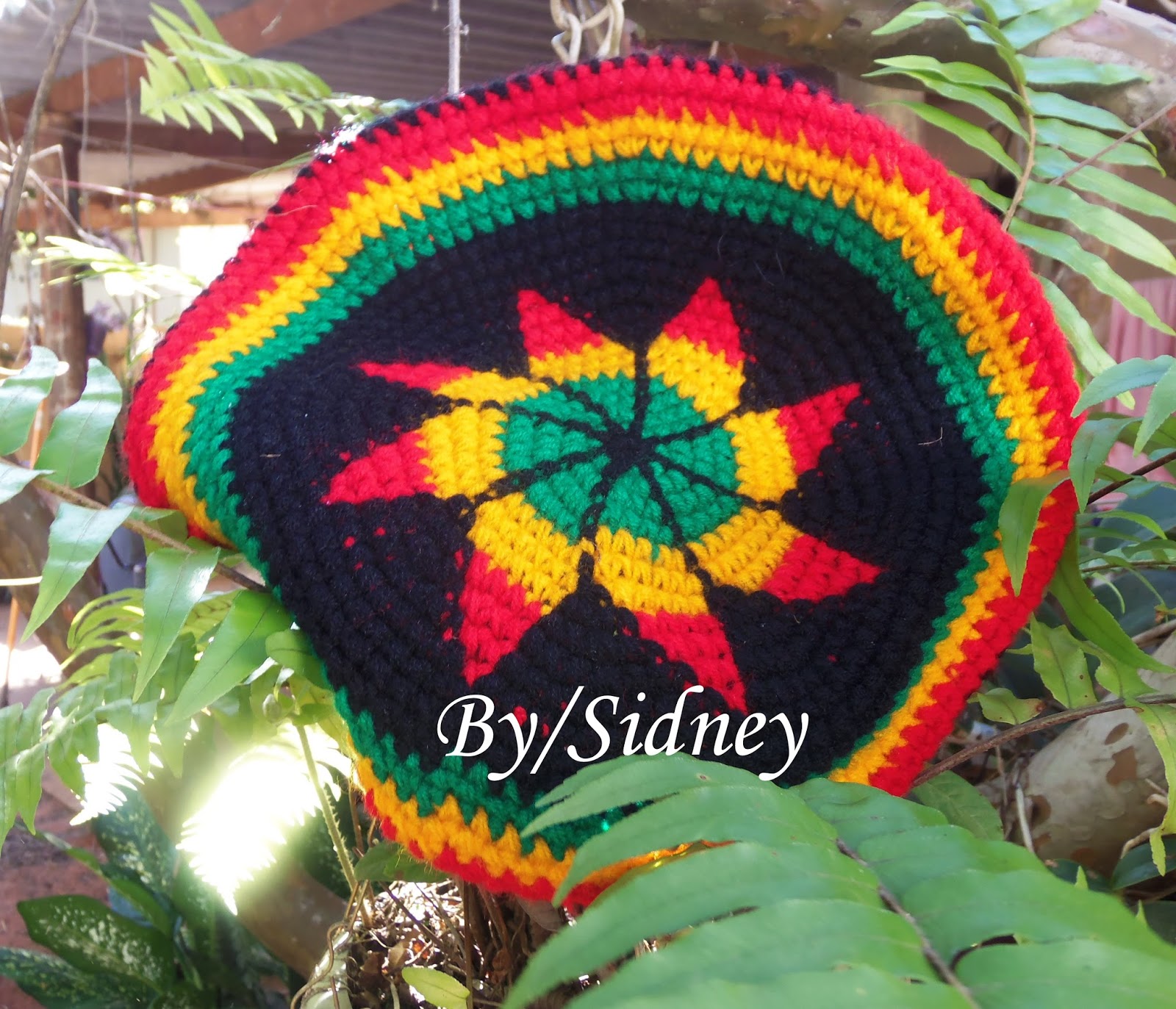 Sidney Artesanato: Beanie reggae...em crochet