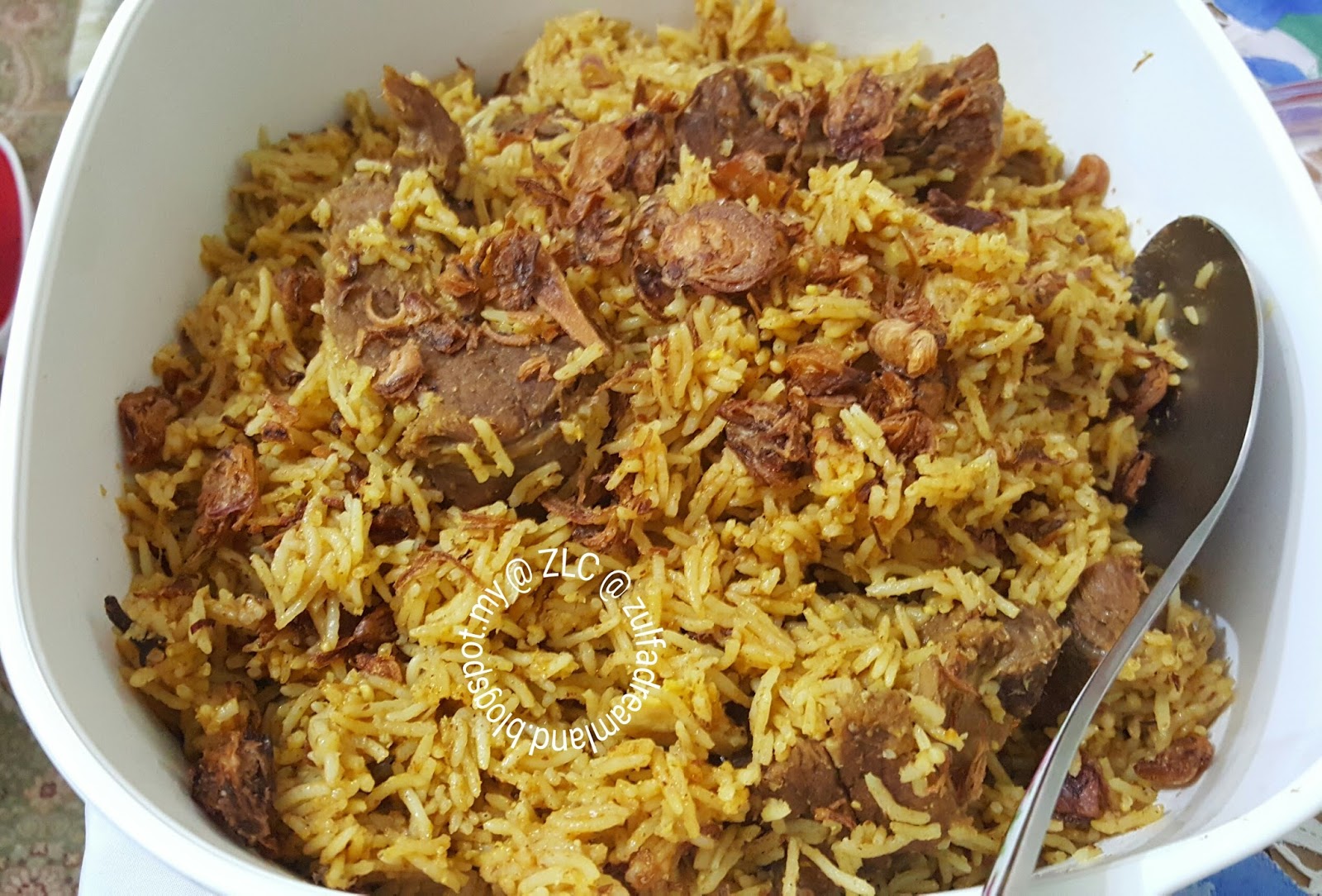 ZULFAZA LOVES COOKING: Nasi daging utara