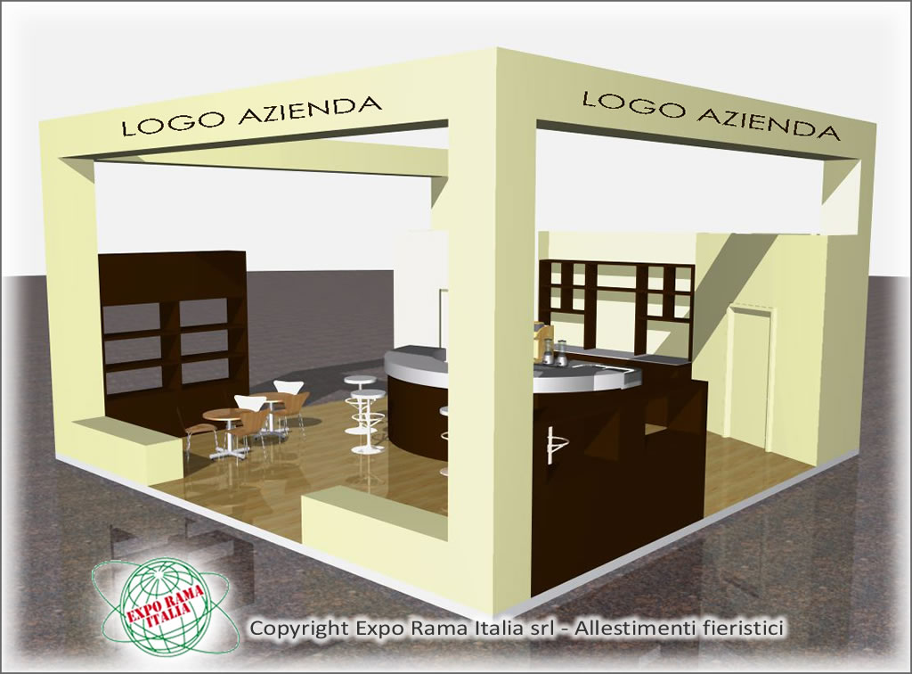 Expo Rama Italia - Allestimenti fieristici: Stand da 61 a 70 mq