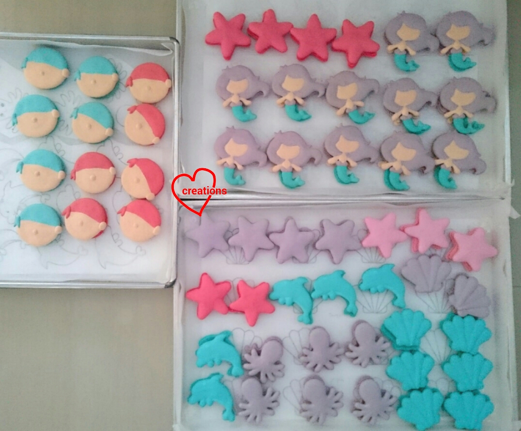 Loving Creations For You Mermaid Seashell Starfish Cookies N Cream Loving Creations For You Mermaid Seashell Starfish Cookies N Cream