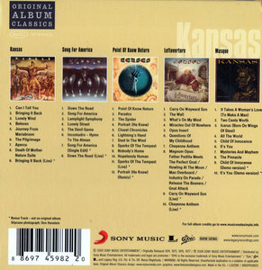Trisectorman: Kansas - Original Album Classics (5 CDs)
