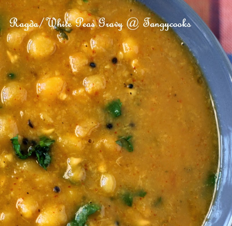 CONCOCTIONS OF A COOKAHOLIC !!!: Ragda/Dried White peas Masala