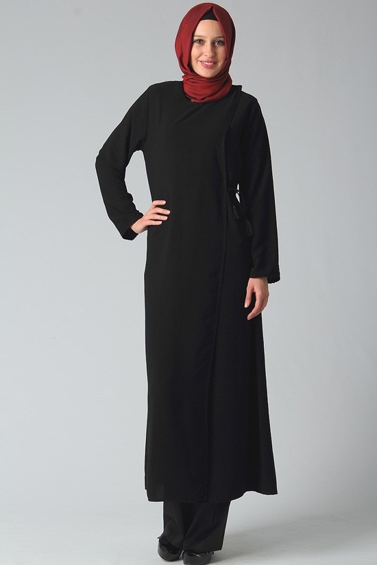 Trendy Hijab Fashion: New Stylish Abaya Models