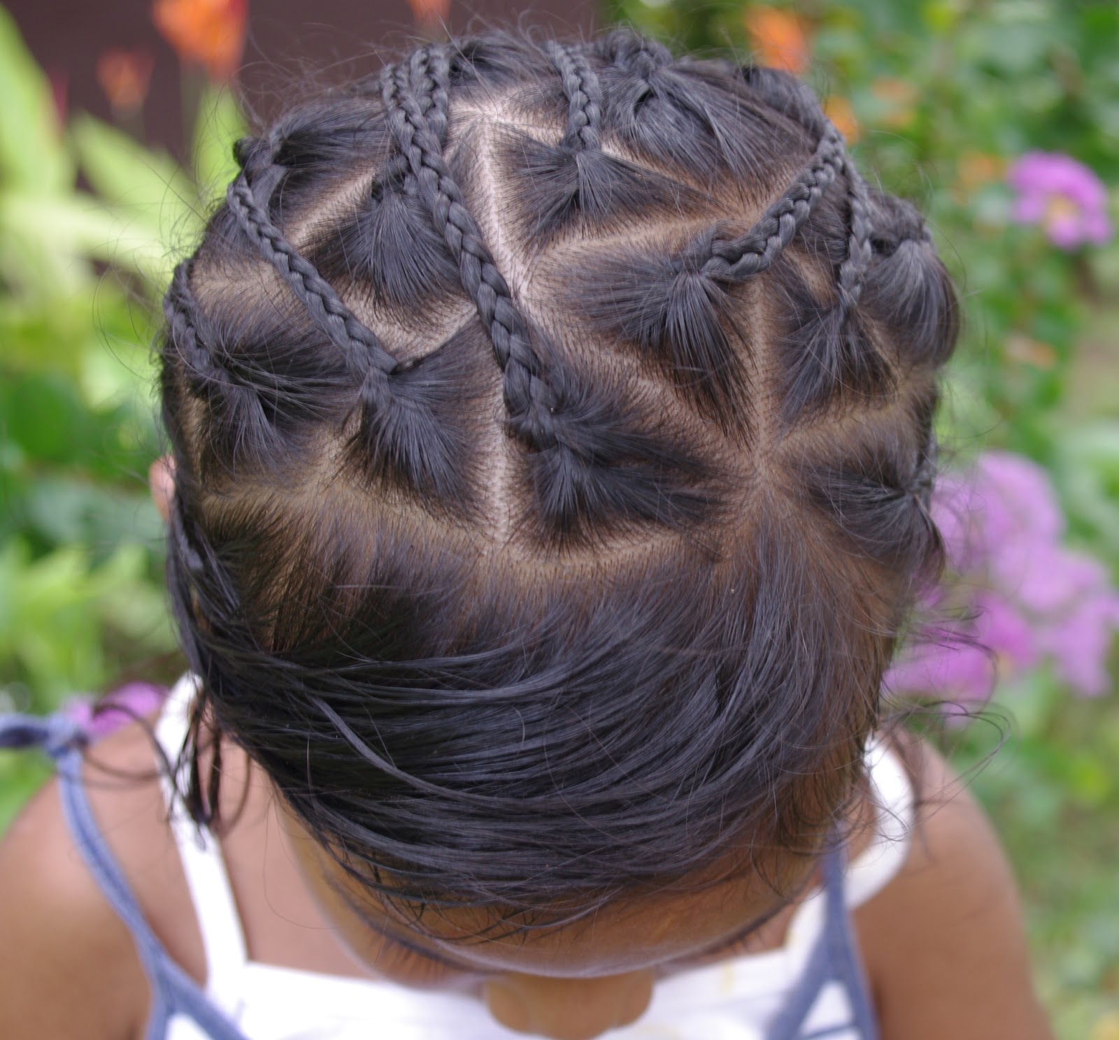 Braids & Hairstyles for Super Long Hair: Micronesian Girl~ Star Braids