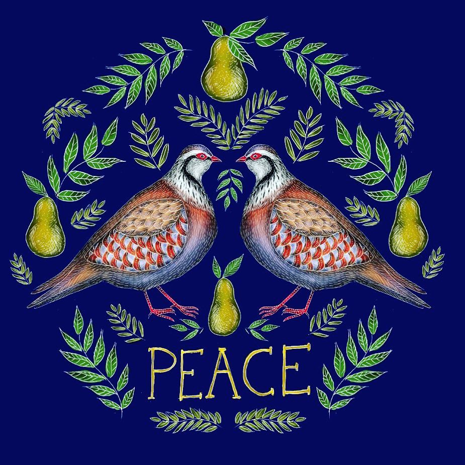 My Paisley World: Catherine Rowe's Christmas Illustrations