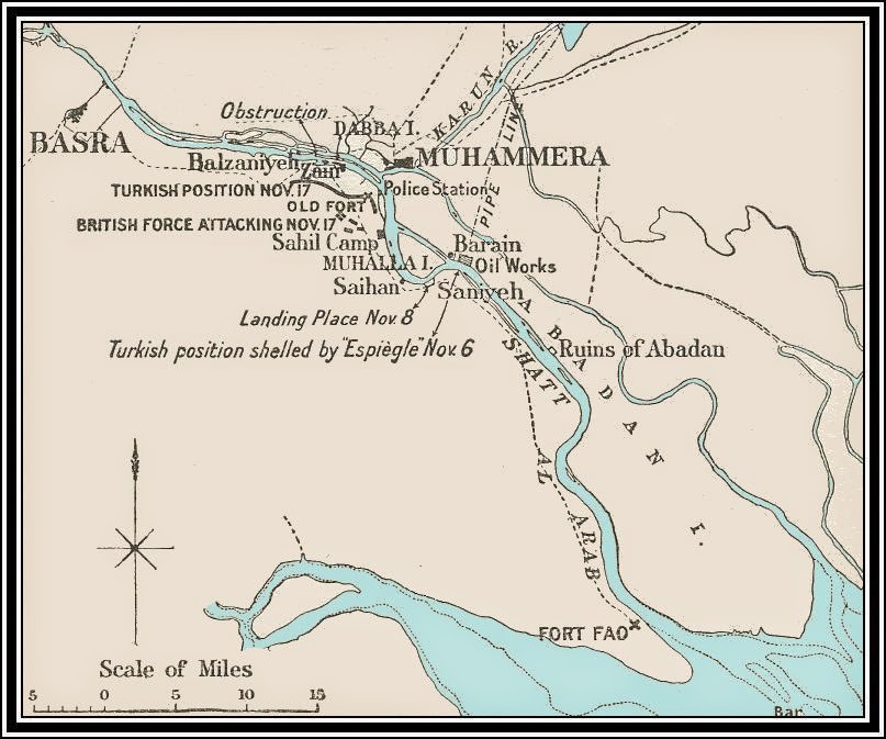 MEI Editor's Blog: First Fights on the Road to Basra, November 6-12, 1914