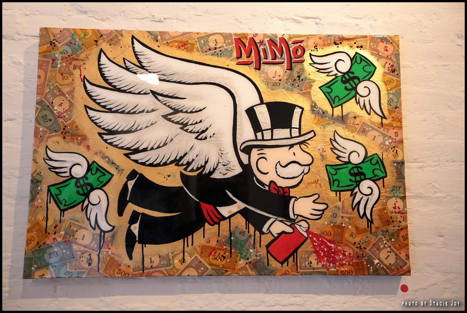 EV Grieve: Live painting with Mike (MiMo) Mozart at 212 Arts on East ...