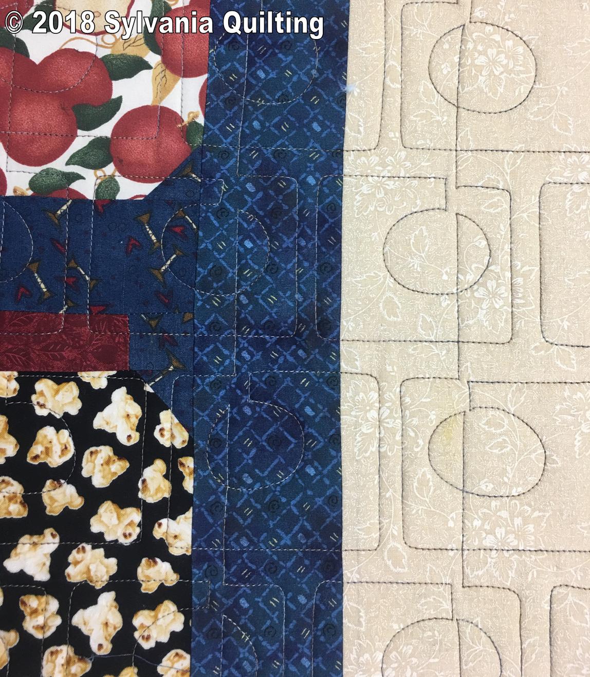 Sylvania Quilting: Midnight Snacks quilt