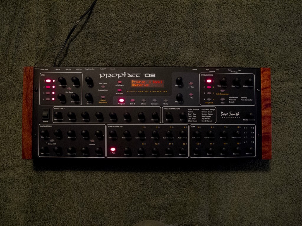 MATRIXSYNTH: Dave Smith Instruments Prophet 08 PE Edition with Extras