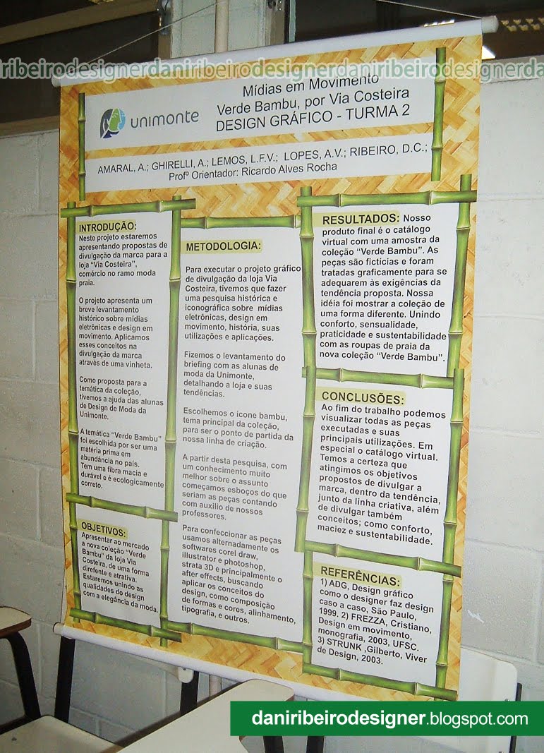 Banner de TCC - Trabalho de Conclusão de Curso | Danielle Ribeiro ...