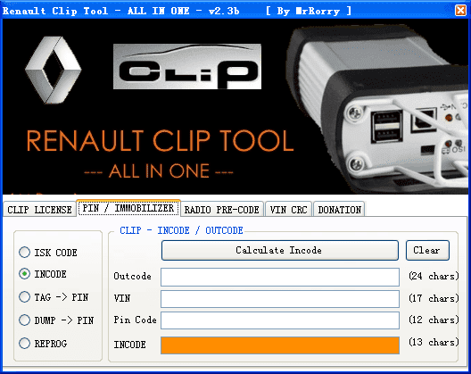 How to read Renault pin code, add new key, program ECU-eobdtool.co.uk